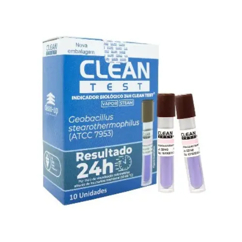 INDICADOR BIOLOGICO C/10 – CLEAN UP – Utilemed